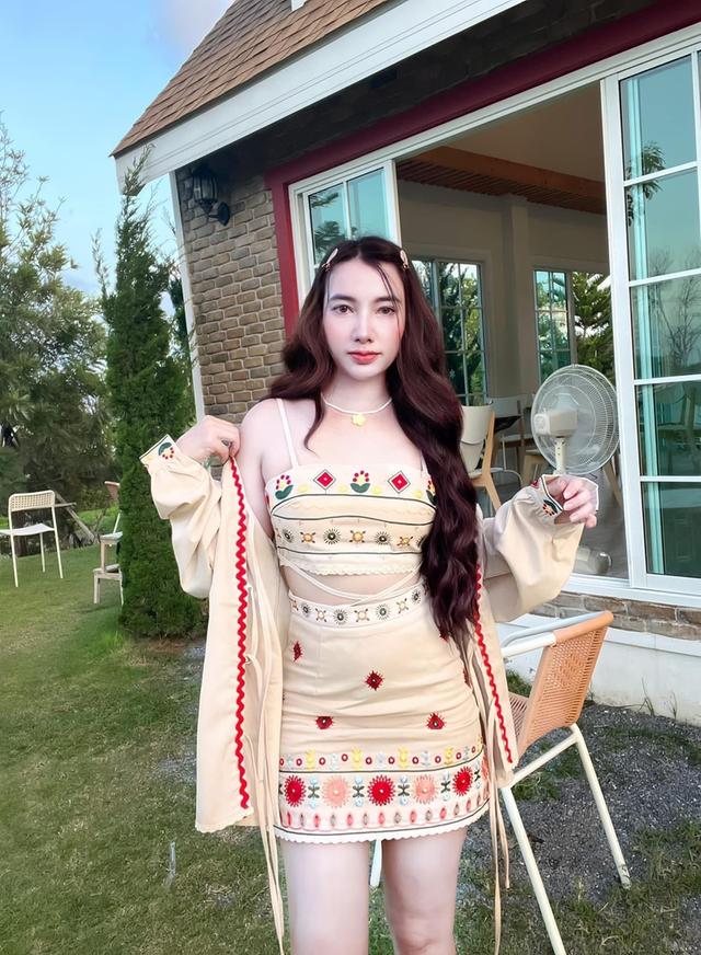 𝐒 𝐓𝐚𝐠 : 🏷️ 𝐒𝐭𝐲𝐞𝐥 𝐩𝐚𝐧𝐠 𝐒𝐡𝐨𝐩 สีครีม (มือ 𝟏 แพ็คถุงจากร้าน) | ENNXO