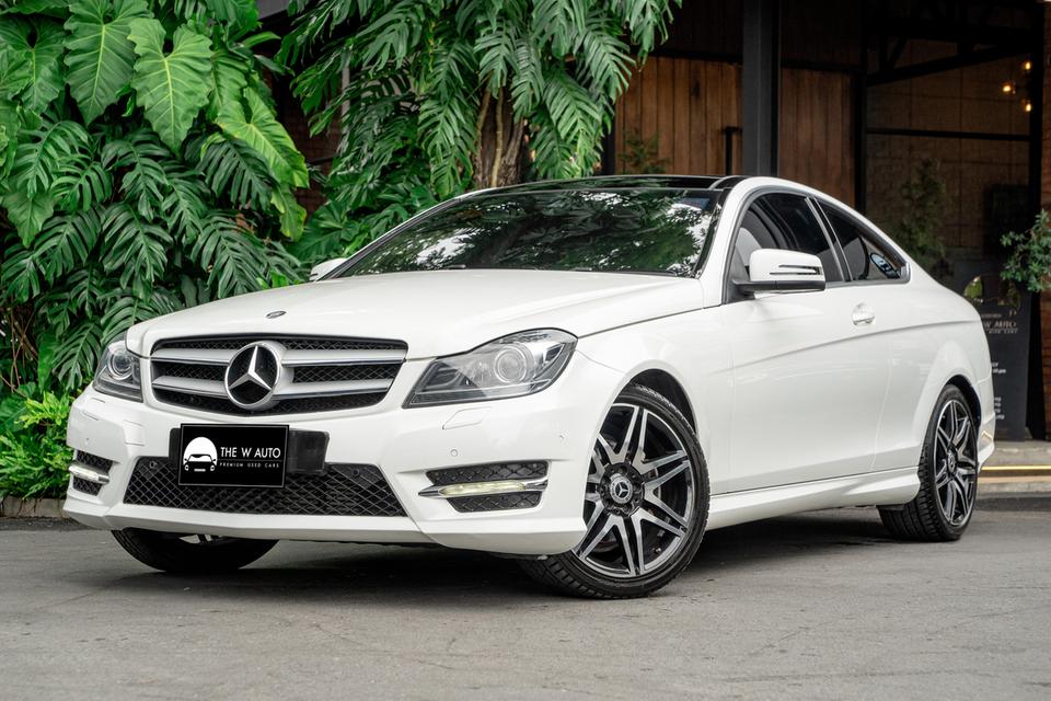 Mercedes-Benz C180 Coupe AMG Sport plus ปี 2014 📌7แสนพร้อมจบ! 𝐂 𝐂𝐨𝐮𝐩𝐞 เบาะดำBeltแดง รุ่นพิเศษ𝐀𝐌𝐆 ...