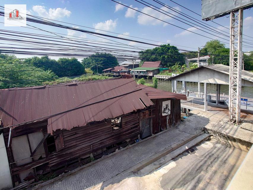 ขาย ที่ดิน ติดคลองบางกอกใหญ่ ติดถนนเพชรเกษม ใต้สะพานข้ามคลองบางกอกใหญ่