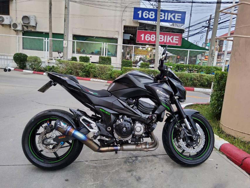 Kawasaki Z800 ABS ปี2016 สภาพเกรดA 9814 km ท่อ AR austin Racing titanium แท้ 5x,xxx บาท เอกสาร ...