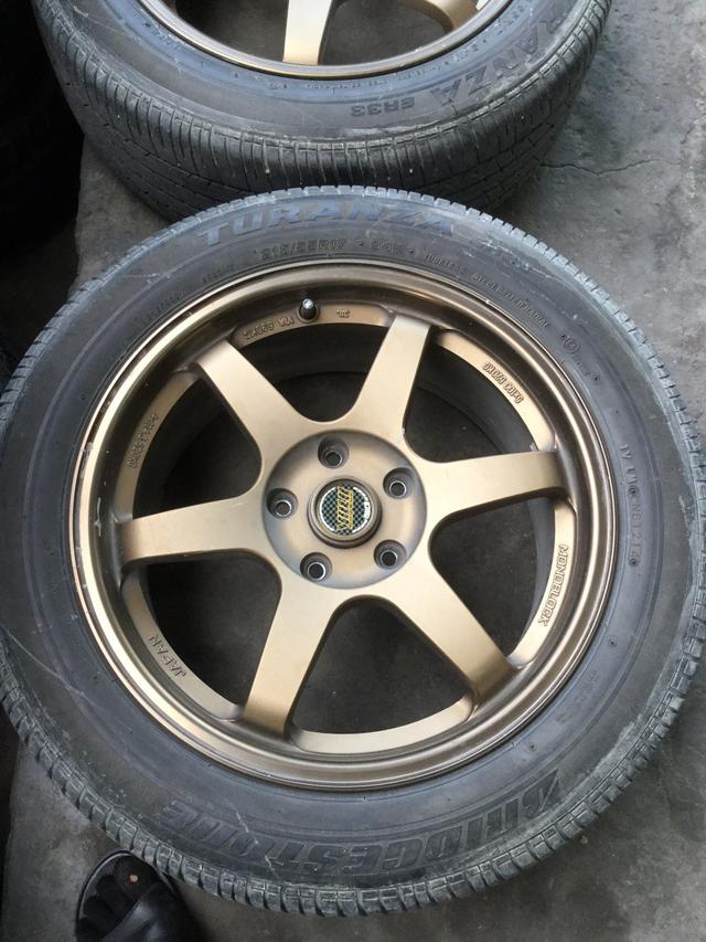 ล้อแมก TE 37 17" 5รู 114 พร้อมยางปี 2014 | ENNXO