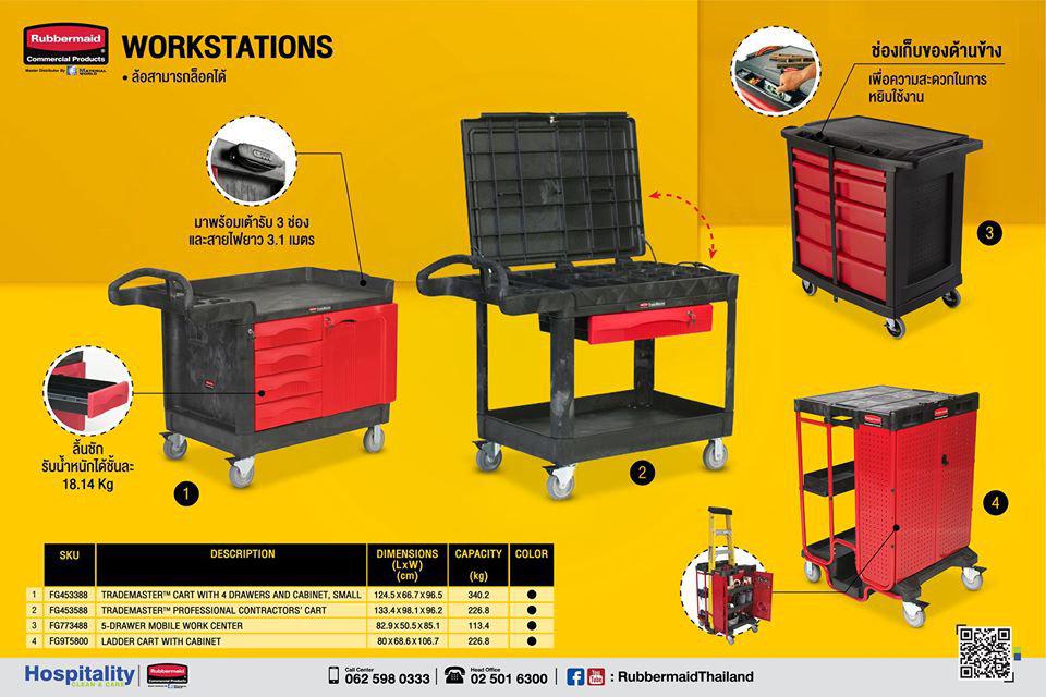 TradeMaster? Mobile Cabinets and Work Centers รถเข็นงานช่าง | ENNXO