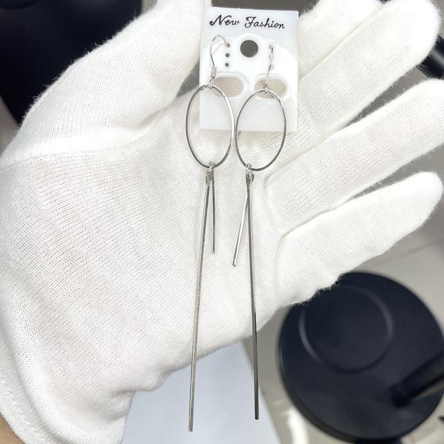 ต่างหูแบบสาย drop earrings วินเทจ y2k | ENNXO
