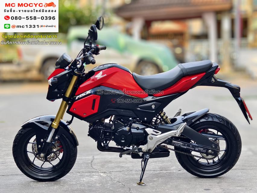 Msx Sf 2017 วิ่ง10000โล รถบ้านแท้ไม่ใช่รถประมูล เครื่งท่อเดิมชุดสีสวย ...