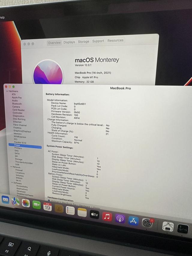 MacBook Pro 14 inch Chip M1 Pro Ram 32 SSD 4 tb | ENNXO