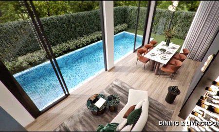 Townhome สระว่ายน้ำส่วนตัว ใกล้รัชดา เสร็จใหม่ พร้อมอยู่ Altitude ...