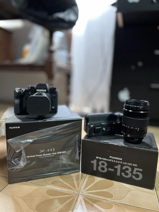 กล้อง fuji xh1 lens 18-135 Battery Grip 3battery | ENNXO