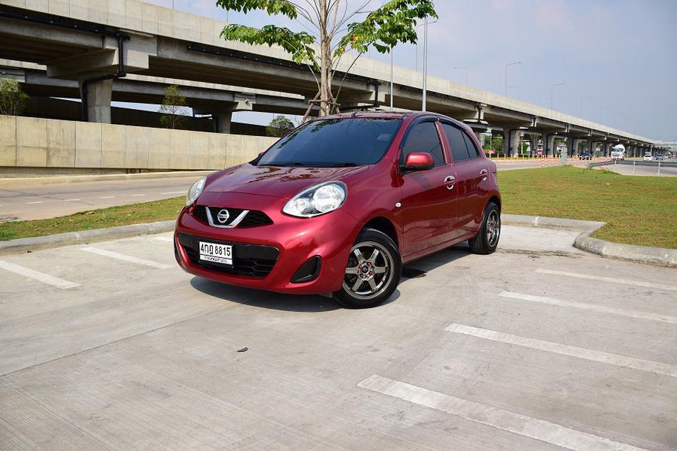 ออกรถ ไม่ต้องออกเงิน MARCH 1.2E หน้าใหม่ ท้ายLED ออโต้ CD MP3 ABS ...