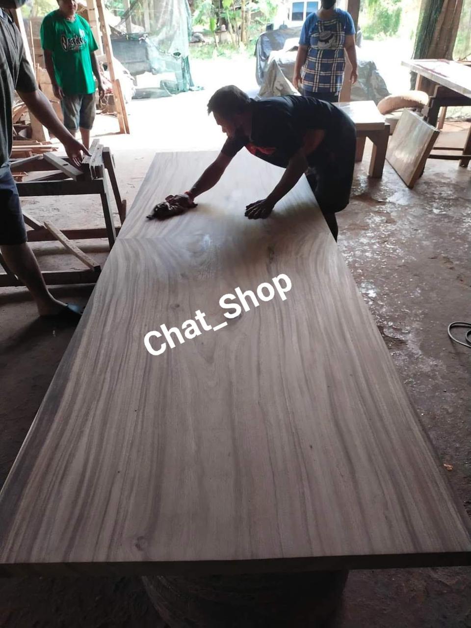 หน้าท๊อปไม้แผ่นเดียว (สั่งผลิตได้ตลอด) เพจ : Chat_Shop | ENNXO