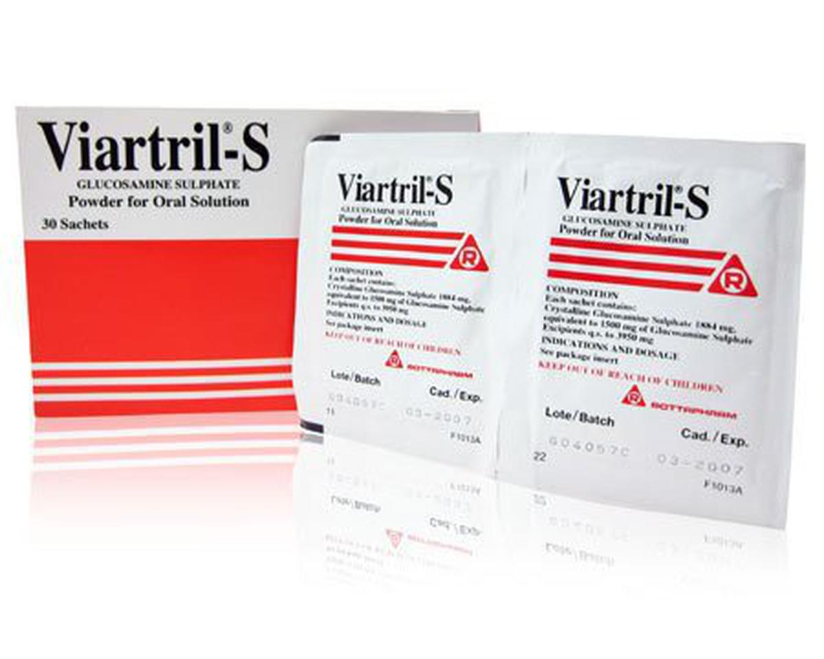 Viartril-S ไวอาทริล เอส 1500mg (30 ซอง/กล่อง) เพิ่มน้ำเลี้ยง | ENNXO