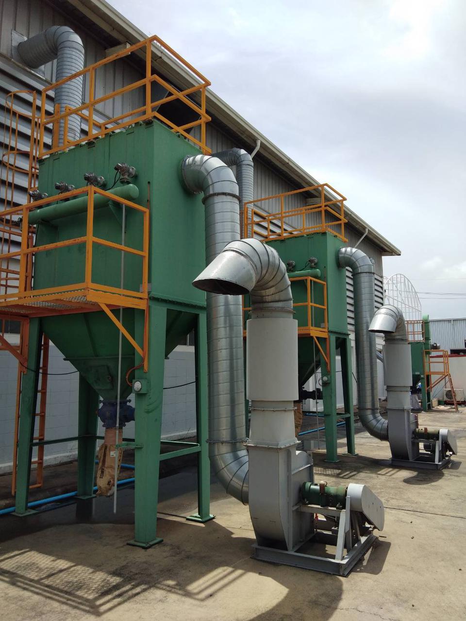 เครื่องดูดฝุ่นอุตสาหกรรม แบบ Bag Filter House (เครื่องดักฝุ่นแบบผ้ากรอง ...